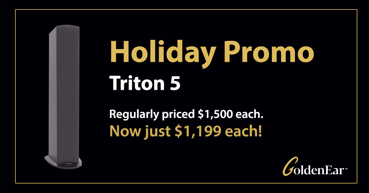 GoldenEar Triton Five - Paulson's Audio and Video